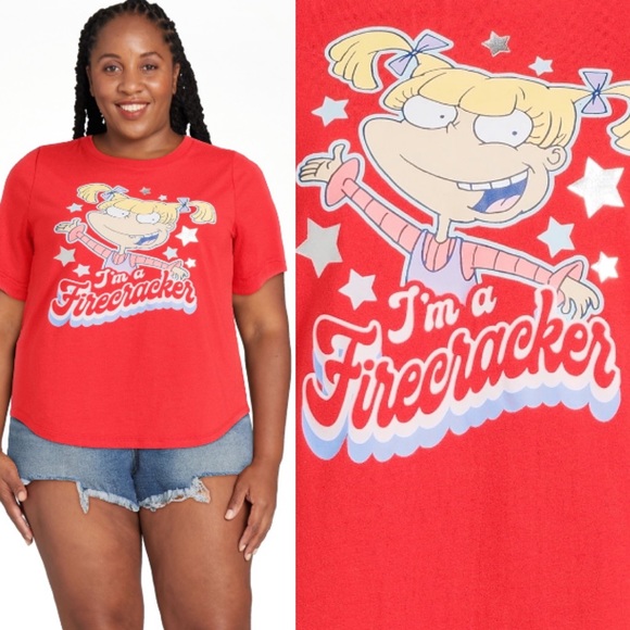 Nickelodeon | Tops | Rugrats Angelica Tshirt | Poshmark
